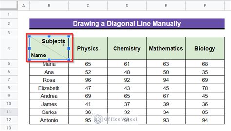 How To Split A Cell Diagonally In Google Sheets 3 Quick Ways