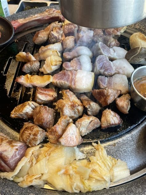 제주 함덕 흑돼지맛집 숙성도 함덕점 주말 테이블링 네이버 블로그