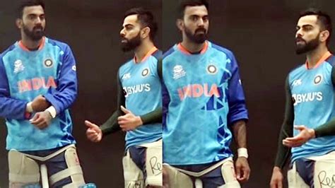 Virat Kohli KL Rahul Video Viral India Vs Bangladesh 2 November 2022 Nmp