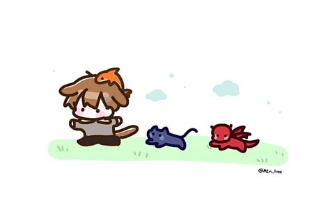 3 Draw Something에 있는 Osarifox님의 핀 귀여운 만화 그림 캐릭터 일러스트 하늘색 꽃