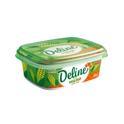 Margarina Deline Sabor Milho Cremosa Com Sal Pote 250g Nova Era