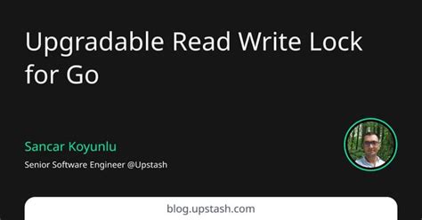 Upgradable Read Write Lock For Go Rgolang