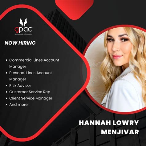 Hannah Lowry Menjivar On Linkedin Now Hiring For A Commercial