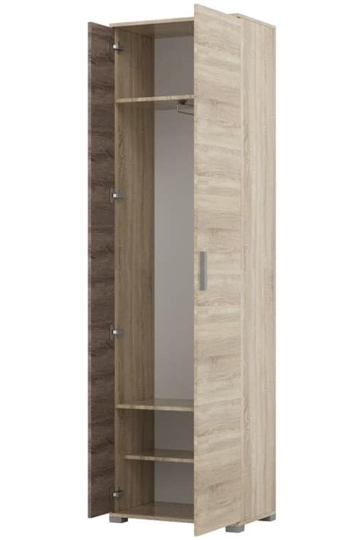 ᐉ Шафа Еверест Бріз ШП 2 60х38х210 см Дуб сонома Трюфель E 3958 2 • Краща ціна в Києві