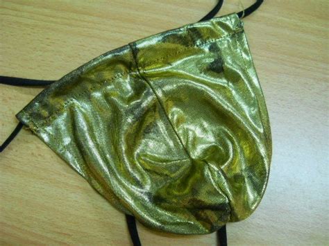Fashion Care 2u Um327 Sexy Gold Metallic G String Men S Underwear