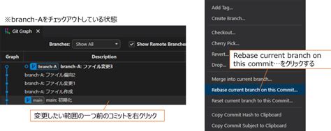 Vscodeでgitのrebaseを実施する方法｜python Tech