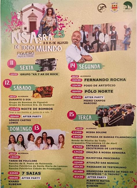 Festa Em Honra De Nossa Senhora De Todo O Mundo 2023 Figueiró