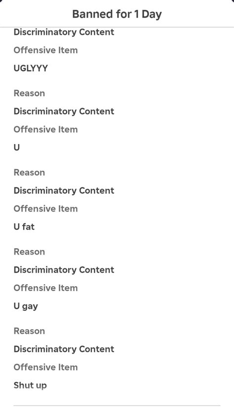 Roblox Ban Image