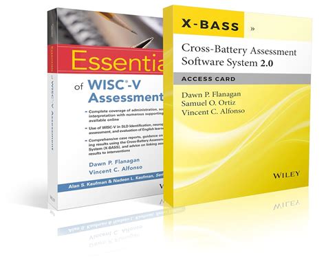 Essentials Of WISC V Assessment With Cross Battery Assessment Software System X BASS