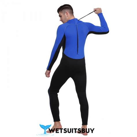 Men S 3MM SCR Neoprene Rash Guard Wetsuit Warm Back Zipper Diving Suit