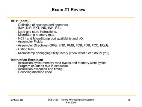 Ece 3430 Intro To Microcomputer Systems Ppt Download