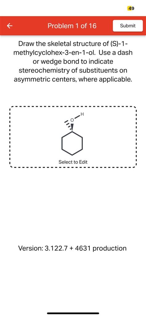 Answered Draw The Skeletal Structure Of S 1 … Bartleby