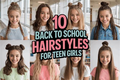 10 Back To School Hairstyles For Teen Girls To Try This Year Everyday
