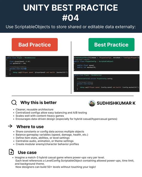 Unity Unitytips Gamedev Codesmart Indiedev Unitybestpractice