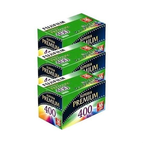 【3개 세트】후지필름 후지 컬러 스페리어 프리미엄 400 36장 촬영 135 Premium 36ex 1 네거티브 필름