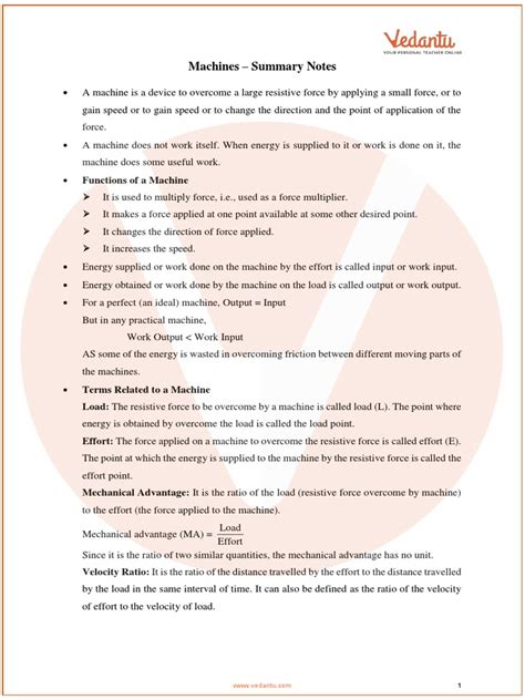 Class 10 Physics Chapter 3 Revision Notes Pdf Gear Lever