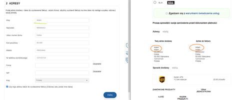 Solved How To Set Up The Order Summary So That The Customer S Name