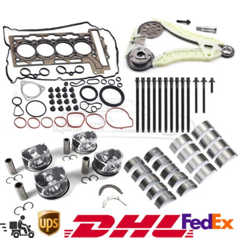 n14 1 6t engine piston gasekt bearing set and timing kit for mini cooper