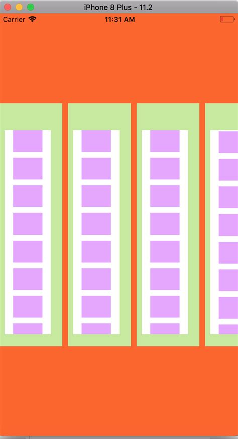 Ios Nested Collection View Swift 42 Stack Overflow