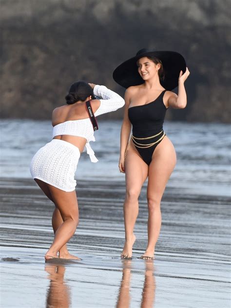 Demi Rose Spotted On The Beach During A Photoshoot In Bali Indonesia