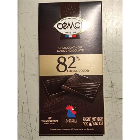 （分售）好市多 Cemoi 82 黑巧克力 100公克 單片 蝦皮購物