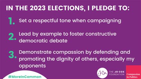 Civility Pledge The Jo Cox Foundation