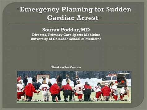 Ppt “ Emergency Planning For Sudden Cardiac Arrest ” Powerpoint