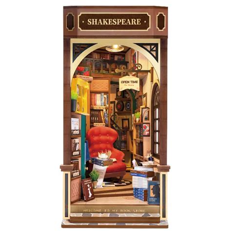 Book Nook Book Store Tgb07 Rolife Scale Model Shop