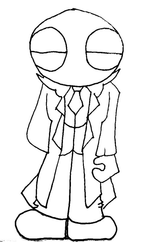Rainbow Friends Fnf 5 Coloring Pages