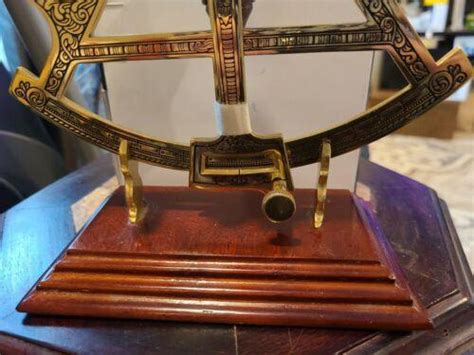 Franklin Mint The Discovery Of America Commemorative Sextant 1492 1992 3762519407