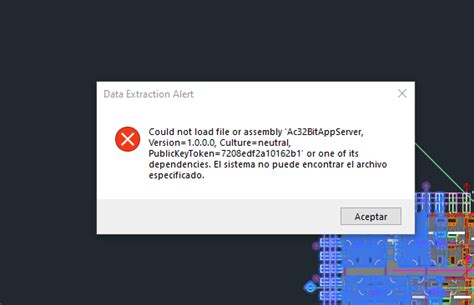data extraction fail autodesk community