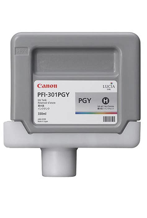 Canon Ink Tank PFI PGY Pigment Photo Gray Ink Tank Ml B AA