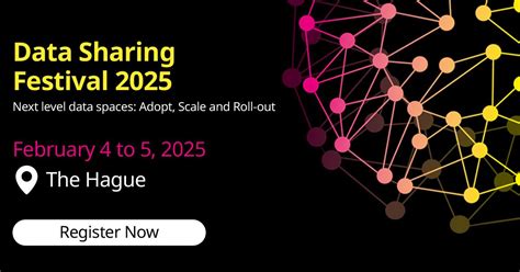📅📢 On February 4 And 5th 2025 We Organise The Data Sharing Festival In The Hague One Of Our