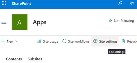 office365 what permissions are required for app catalog on sharepoint