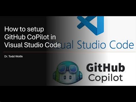 How To Setup GitHub CoPilot In Visual Studio Code YouTube