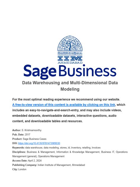 Data Warehousing And Multi Dimensional Data Modeling Download Free Pdf Data Warehouse