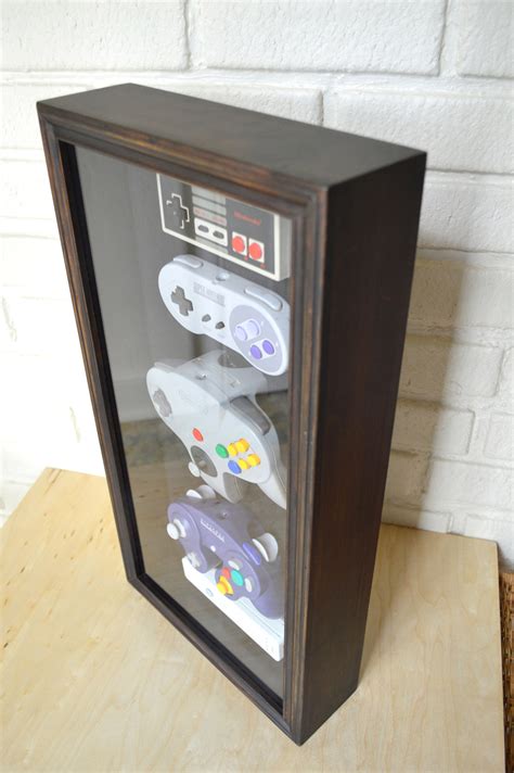 Nintendo Controller History Shadow Box The Green Head