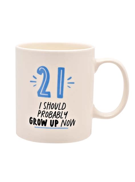 Celebrations Blue 21 Mug Home George At Asda