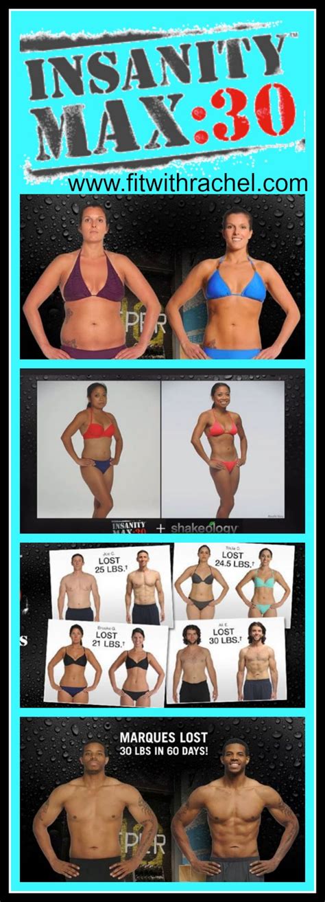 Insanity Max 30 Workout Release Fit With Rachel