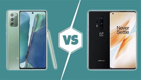 Samsung Galaxy Note 20 Vs OnePlus 8 Pro Specs Comparison Gadgets In Nepal