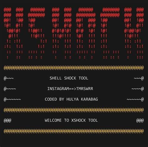 Rahul Raj V K On Linkedin 📌 Tools Series 📍xshock Shellshock Exploit