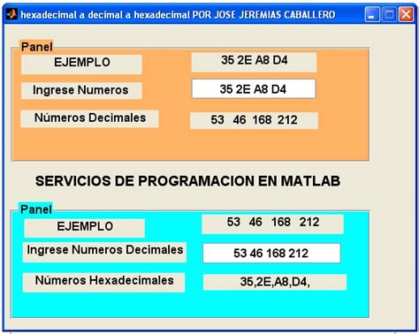 Servicios De Programacion Asesorias En Matlab Cambio De Base En Matlab Interface