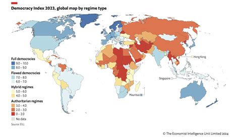 Los Países Más Democráticos Del Mundo Ranking 2024 —