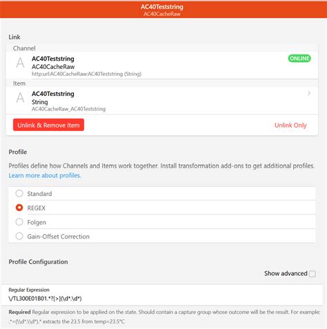 Oh3 Regex In Binding Item Bindings Openhab Community