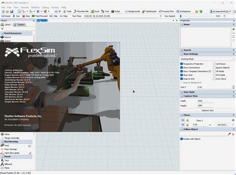 Solved Flexsim 2520 Crashes When Adding Objects From Asset Browser