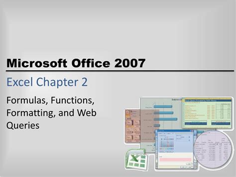 Ppt Excel Chapter 2 Powerpoint Presentation Free Download Id6506388