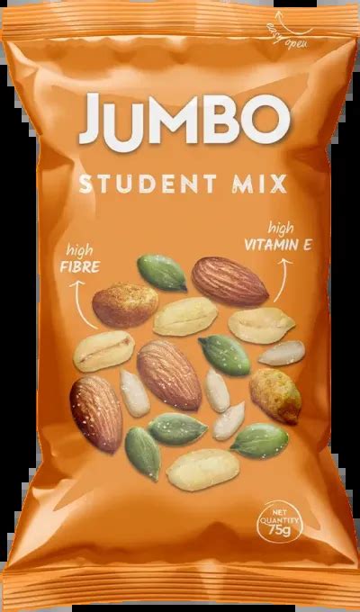 ნატურლენდი • Naturland Jumbo სტუდენტური მიქსი 75 გრ