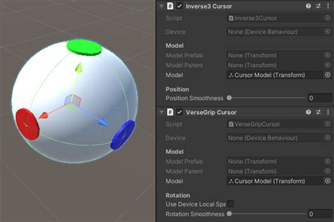 inverse3 and versegrip cursors haply documentation hub