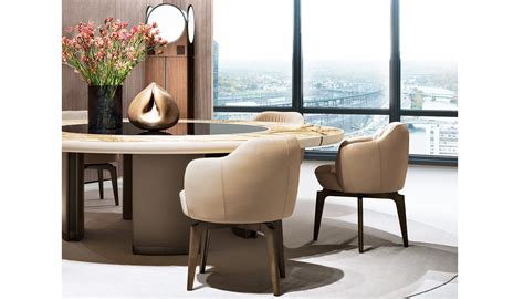 Gordon Dining Table Round By Giorgetti Switch Modern