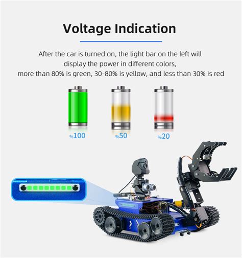 Xiaor Geek Gfs X Crawler Type Ai Programmable Robot Car With Raspberry